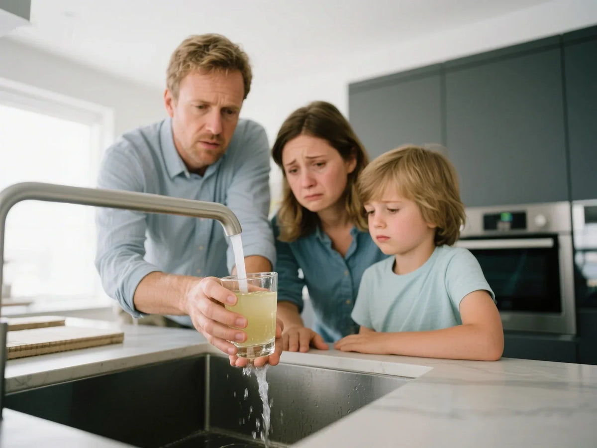 Yellow Water: Why Is My Tap Water Yellow and What to Do? – Frizzlife